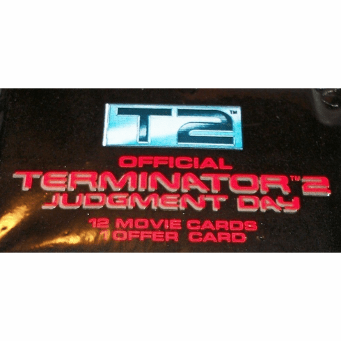 Terminator 2 Judgement Day Movie Trading Cards Pack