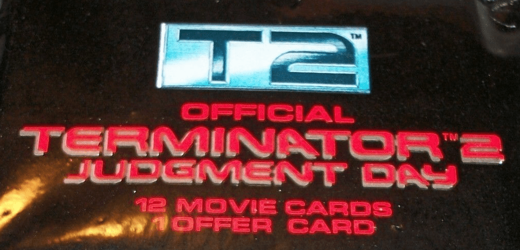 Terminator 2 Judgement Day Movie Trading Cards Pack