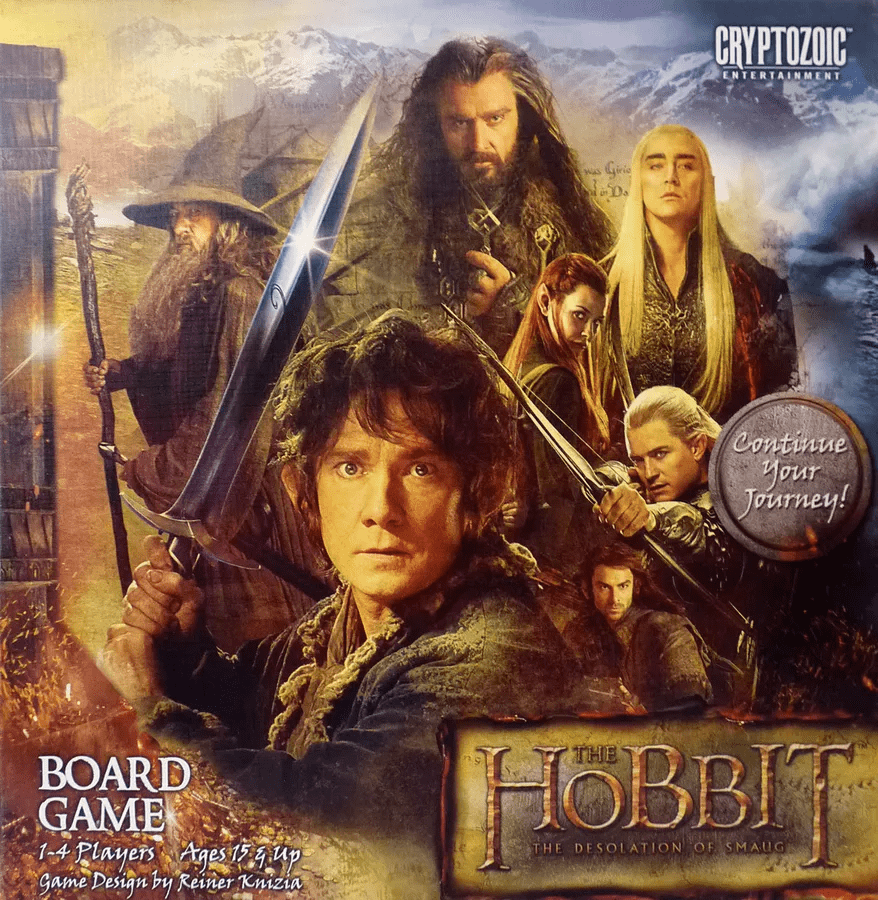 The Hobbit The Desolation of Smaug Board Game