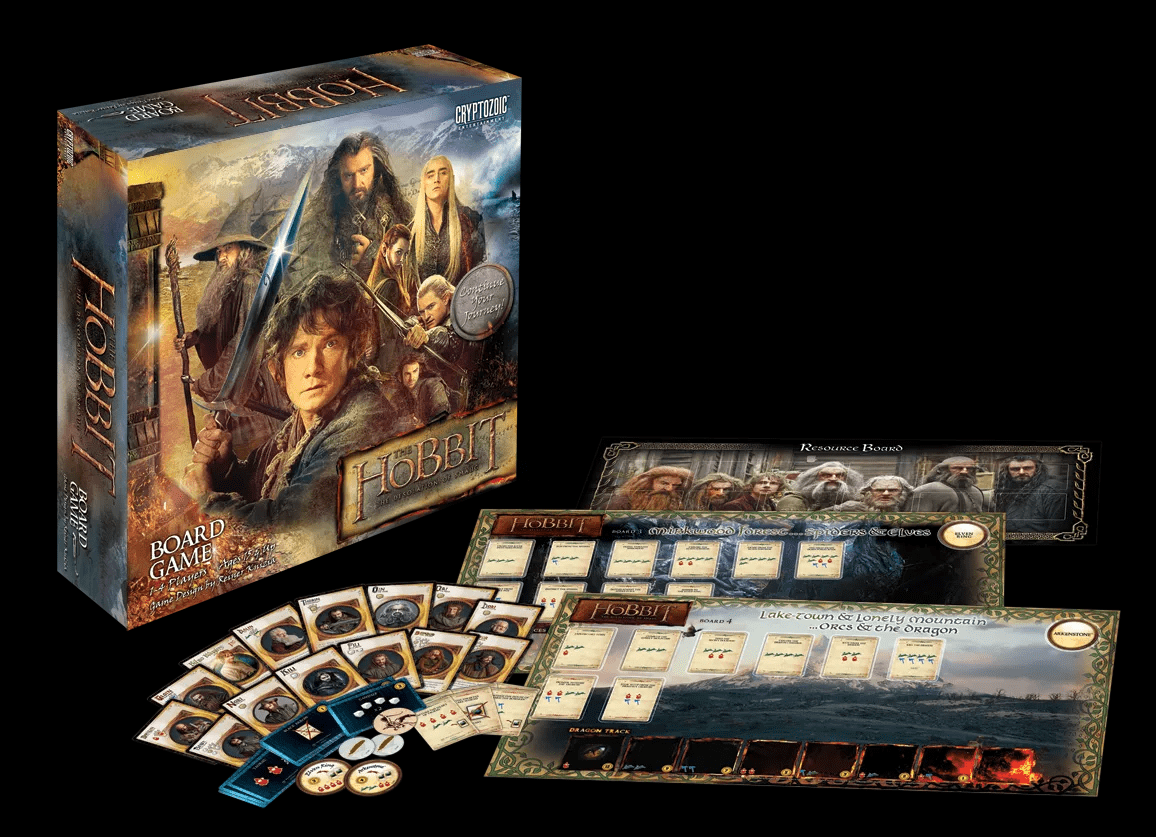 The Hobbit The Desolation of Smaug Board Game