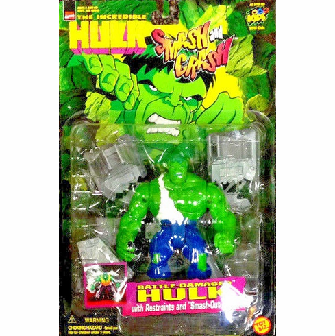 The Incredible Hulk Smash and Crash Battle Damage Hulk Figure