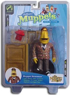 Palisades The Muppet Show Series 5 Muppet Newsman Figure