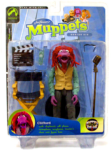 The Muppet Show Series 6 Clifford Black Chair Action Figure