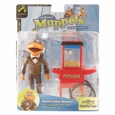 The Muppet Show Series 8 Movie Usher Scooter Action Figure