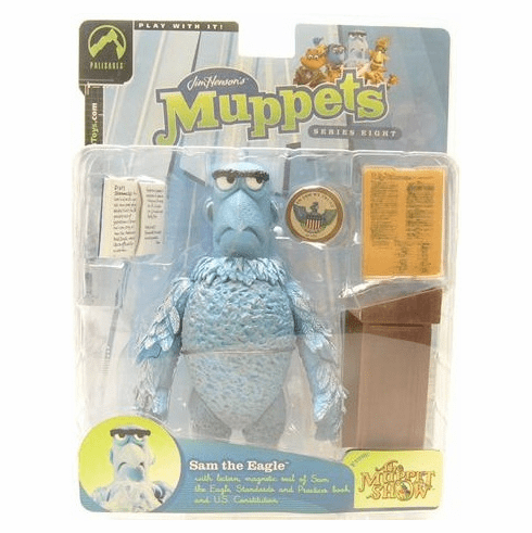 The Muppet Show Series 8 Sam the Eagle Stifty Eyes Action Figure