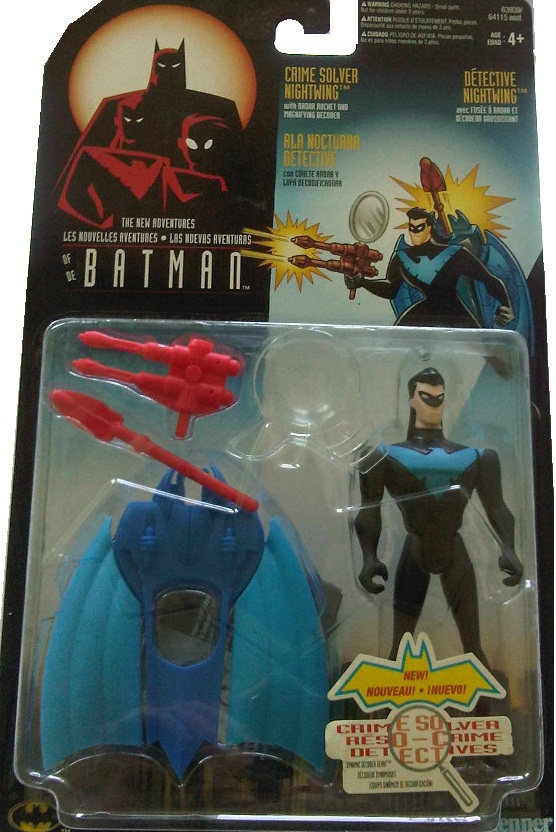 The New Batman Adventures Crime Solver Crime Fighter Nightwing Figure