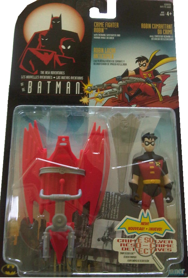 The New Batman Adventures Crime Solver Crime Fighter Robin Figure