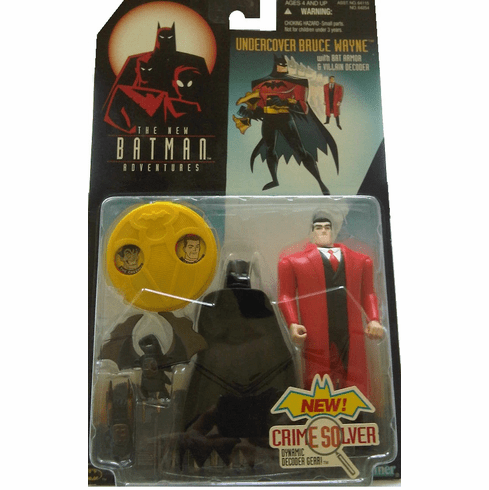 The New Batman Adventures Crime Solver Undercover Bruce Wayne Figure