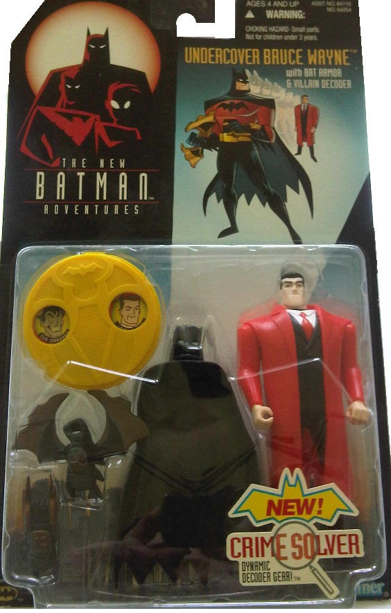 The New Batman Adventures Crime Solver Undercover Bruce Wayne Figure