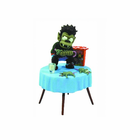 The Simpsons Treehouse of Horror Werewolf Bart Bust-Ups