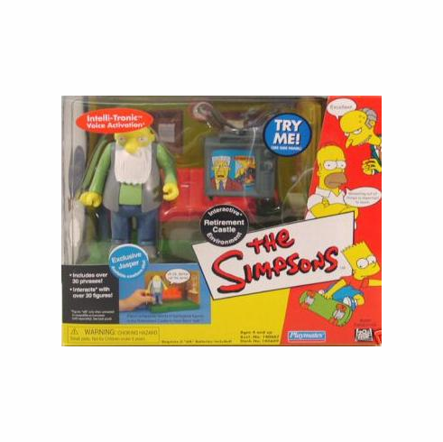 The Simpsons World of Springfield Retirement Castle Playset
