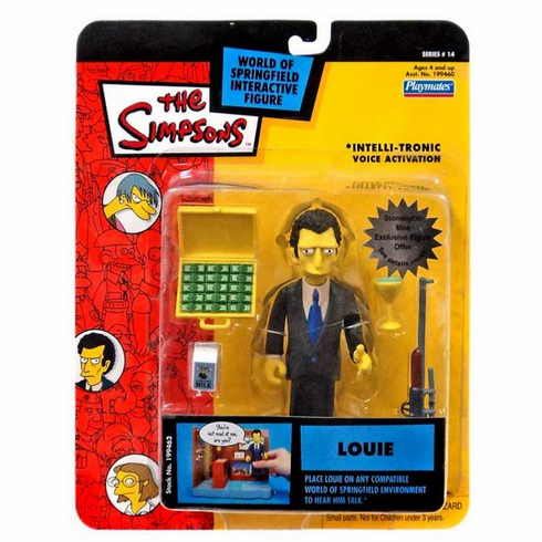 The Simpsons World of Springfield Series 14 Louie Figure