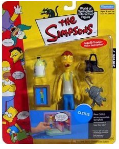 The Simpsons World of Springfield Series 7 Cletus Figure