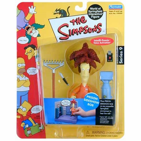 The Simpsons World of Springfield Series 9 Prison Sideshow Bob Figure