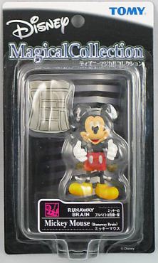 Tomy Disney Magical Collection Runaway Brain Mickey Mouse Figure
