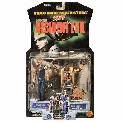 Toy Biz Capcom Resident Evil Zombie & Forest Speyer Figure Set