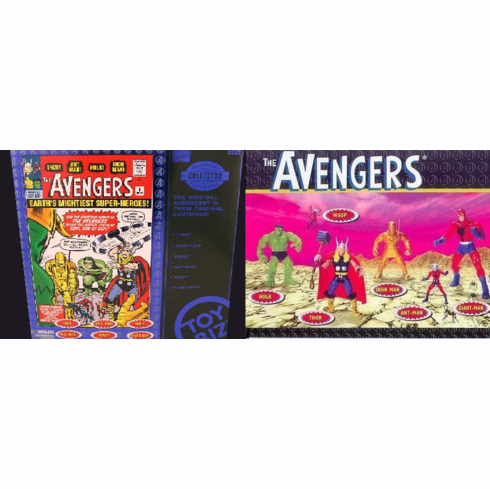 Grand Toy Marvel Collector Editions Original Avengers Action Figure Set