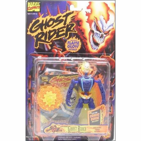 Toy Biz Marvel Exploding Ghost Rider Action Figure