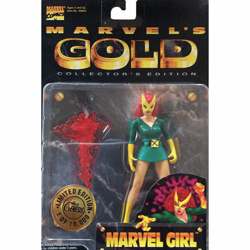 Toy Biz Marvel's Gold Marvel Girl Figure