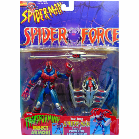 Toy Biz Spider-Man Spider Force Spider-Man Figure
