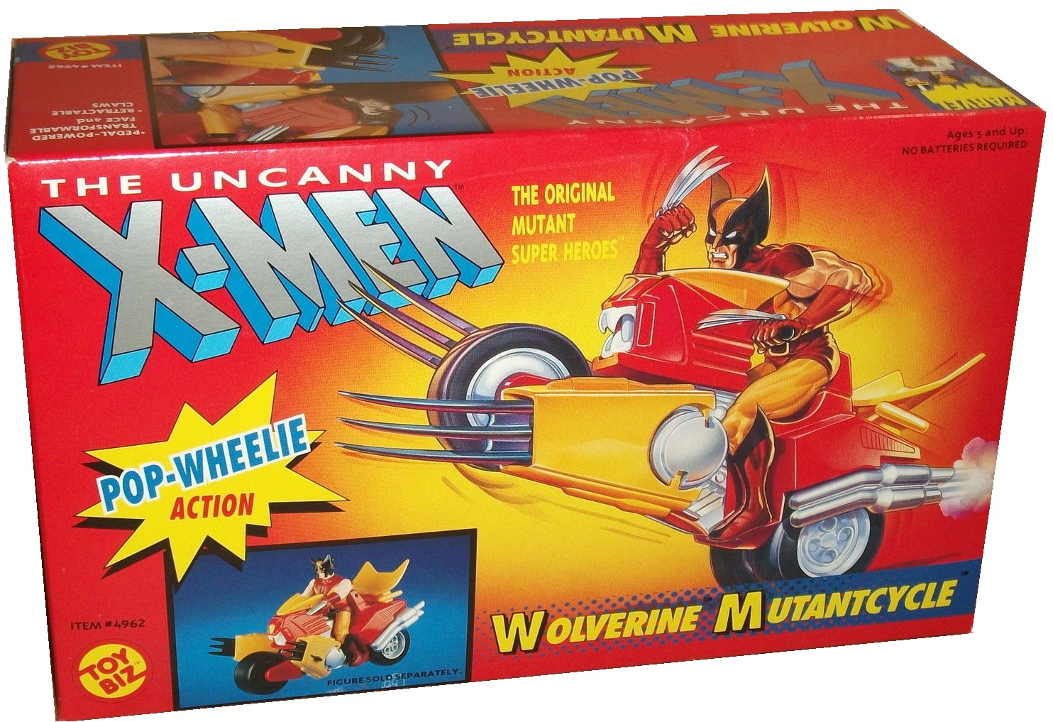 Toy Biz Uncanny X-Men Wolverine Mutantcycle Vehicle