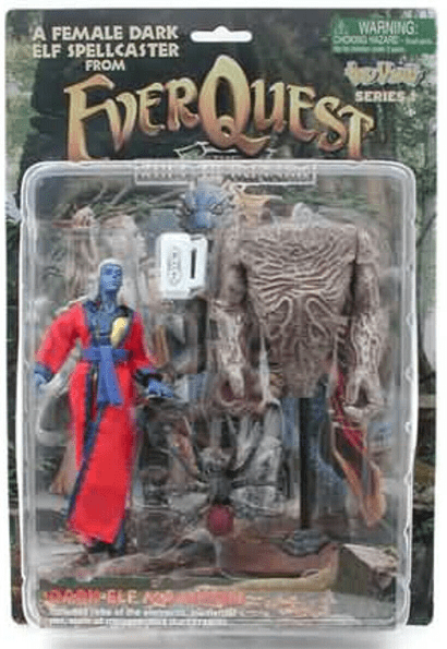 Toy Vault Everquest Dark Elf Magician Figure