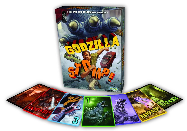 Toy Vault Godzilla Stomp Card Game