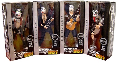 Toy Vault KISS 15" Plush Doll Set