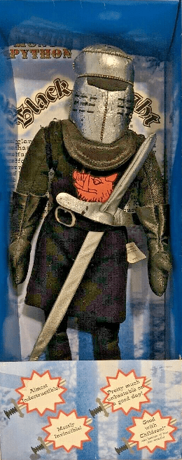 Toy Vault Monty Python's Flying Circus Black Knight Plush