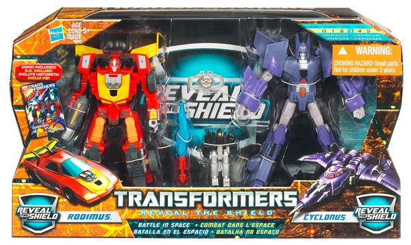 Transformers Battle in Space Rodimus vs. Cyclonus Set