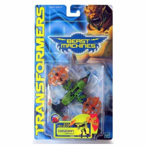 Transformers Beast Machines Obsidian Figure