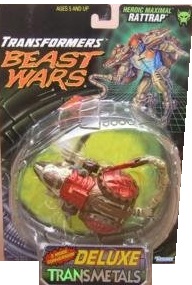 Transformers Beast Wars Transmetal Heroic Maximal Rattrap Figure