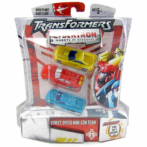 Transformers Cybertron Street Speed Mini-Con Team Set