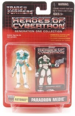Transformers Heroes of Cybertron Paradron Medic Figure