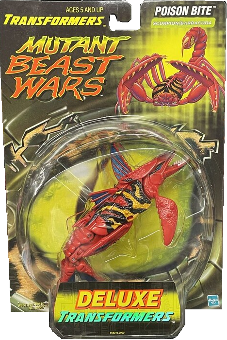 Transformers Mutant Beast Wars Deluxe Poison Bite Figure