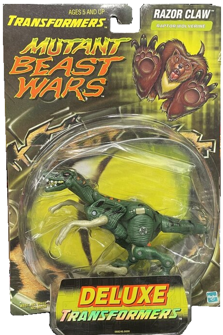 Transformers Mutant Beast Wars Deluxe Razor Claw Figure