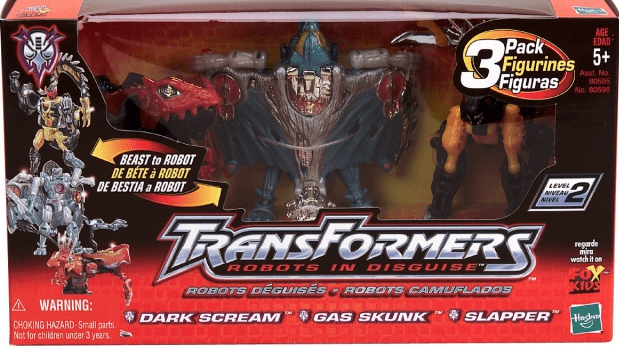 Transformers Robots in Disguise 3-Pack Figure Set
