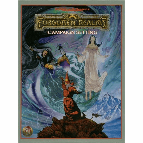 TSR AD&D Forgotten Realms Campaign 2nd Edition Setting Box Set