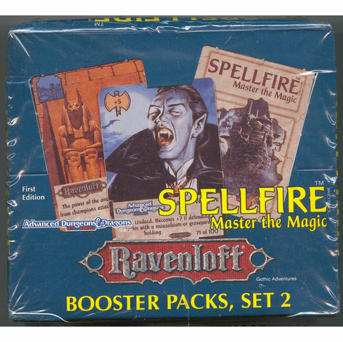 TSR Spellfire Ravenloft Set 2 Booster Box