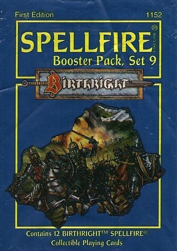 TSR Spellfire Set 9 Birthright Booster Pack
