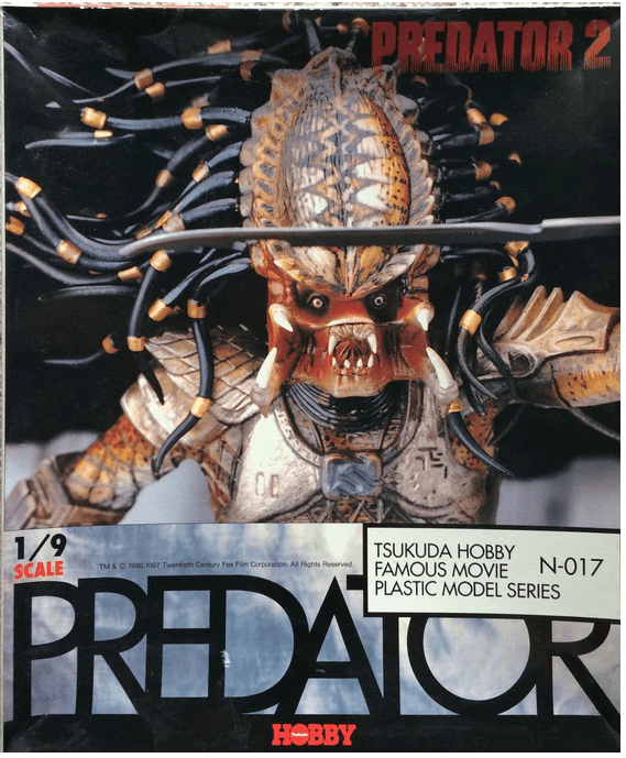 Tsukuda Hobby Famous Movie Plastic Model Series Predator 2 Kit