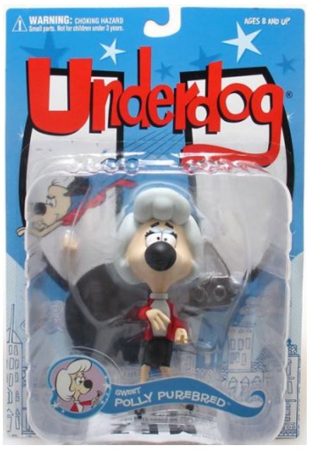 Mezco Underdog Sweet Polly Purebred Action Figure