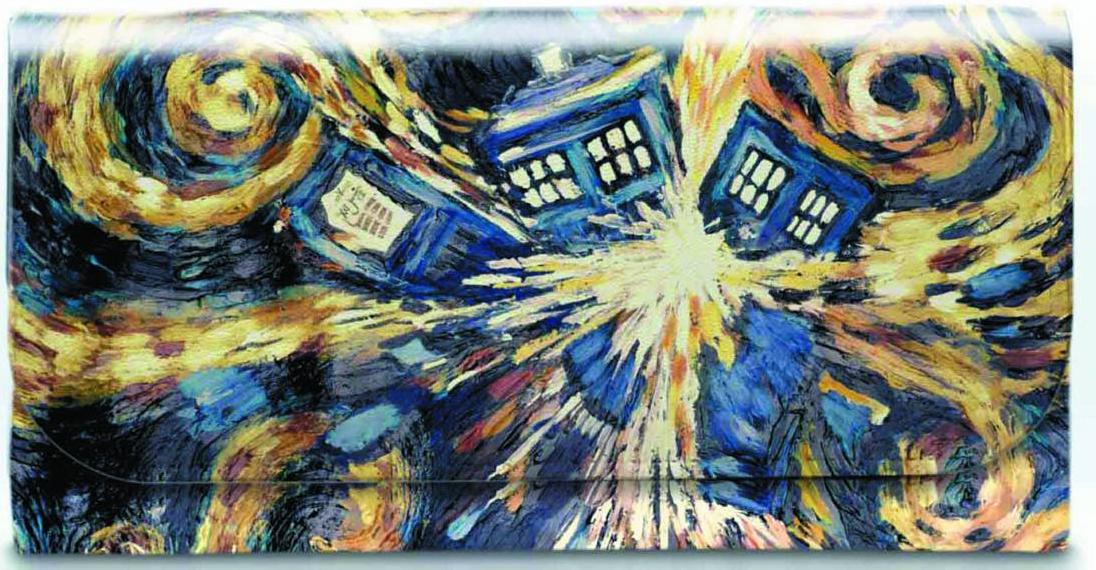Underground Toys Doctor Who Van Gogh Exploding Tardis Purse