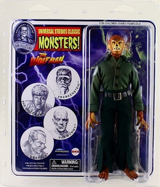 Universal Monsters Retro Cloth Mego The Wolfman Action Figure
