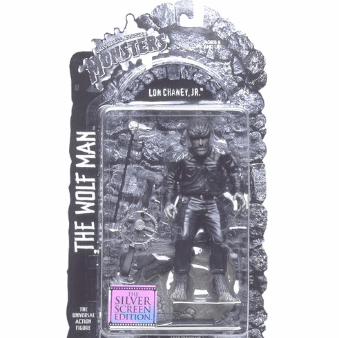 Universal Monsters Silver Screen Edition The Wolfman Figure