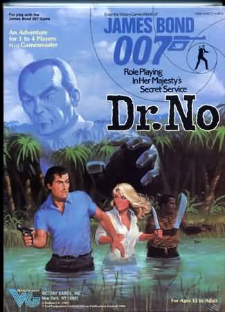 Victory Games James Bond 007 RPG Dr. No Box Set