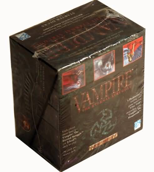 White Wolf Vampire The Eternal Struggle CCG Starter Deck Case