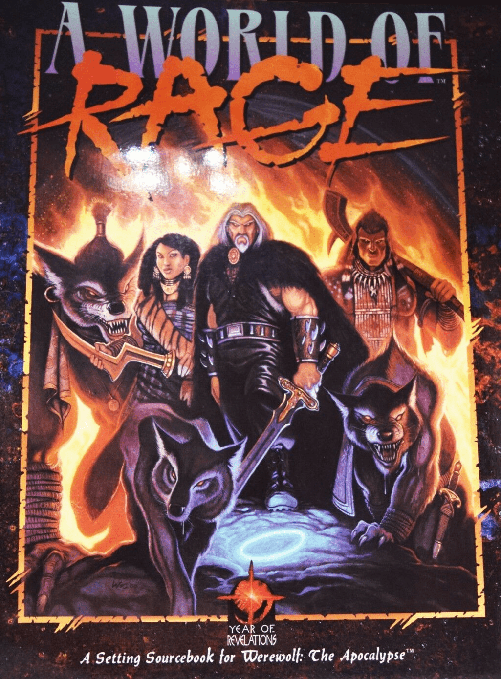 White Wolf Werewolf The Apocalypse A World of Rage Sourcebook