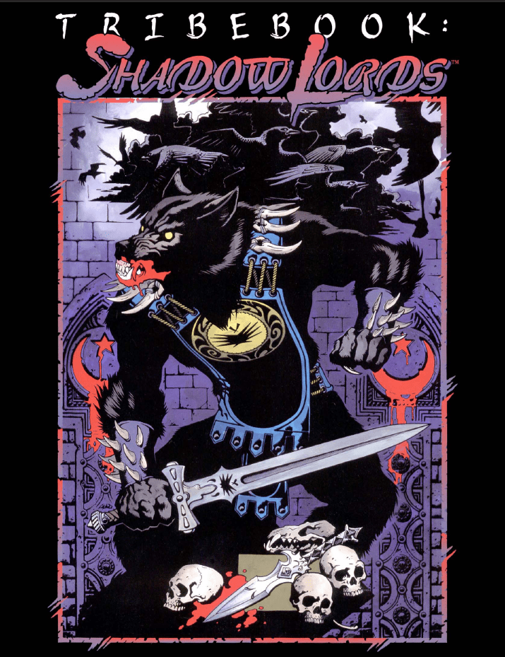 White Wolf Werewolf The Apocalypse Tribebook Shadow Lords Revised ...