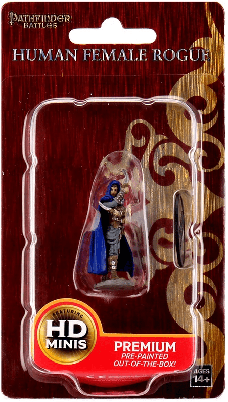 WizKids Pathfinder Battles Human Rogue Female Premium Miniature